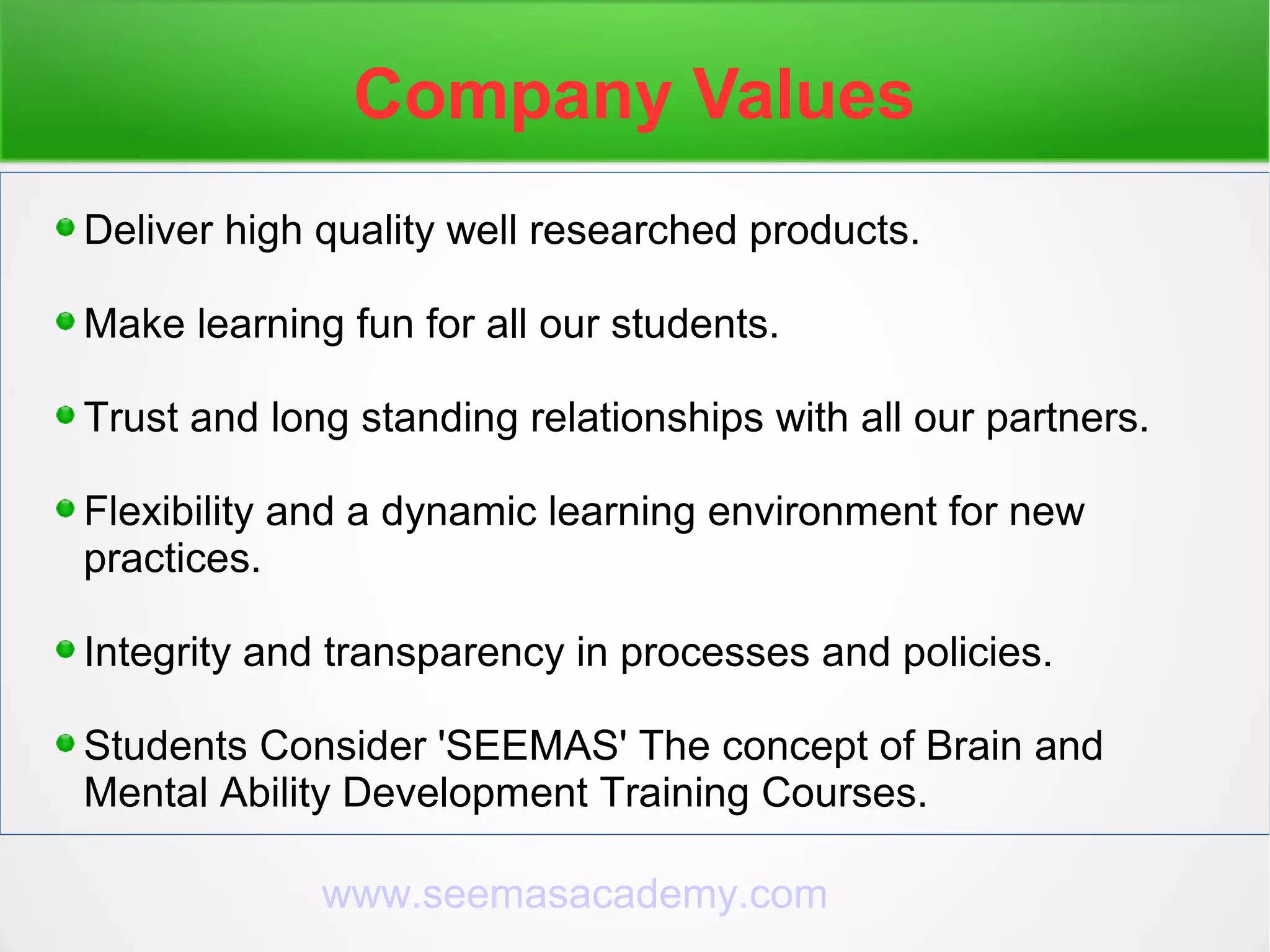 Introduction seemas | PPT