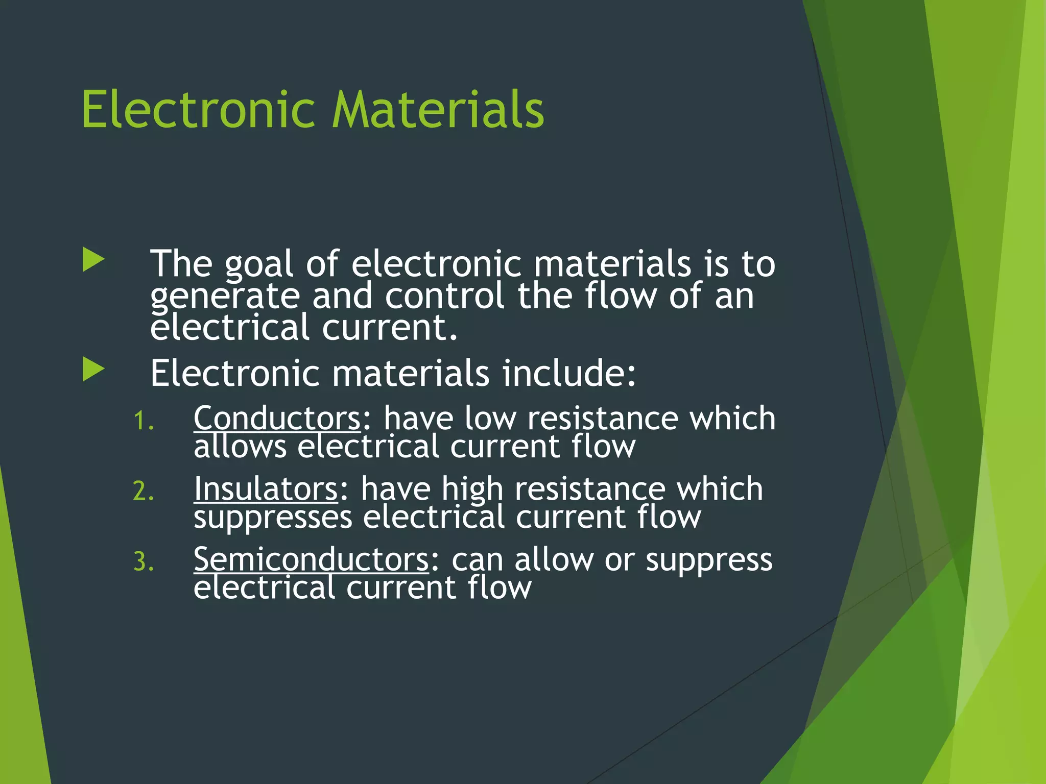 Introduction semi materials | PPT