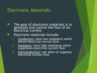 Introduction semi materials | PPT