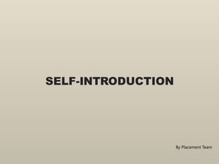 Self-introduction guide: How to introduce yourself professionally | PPT