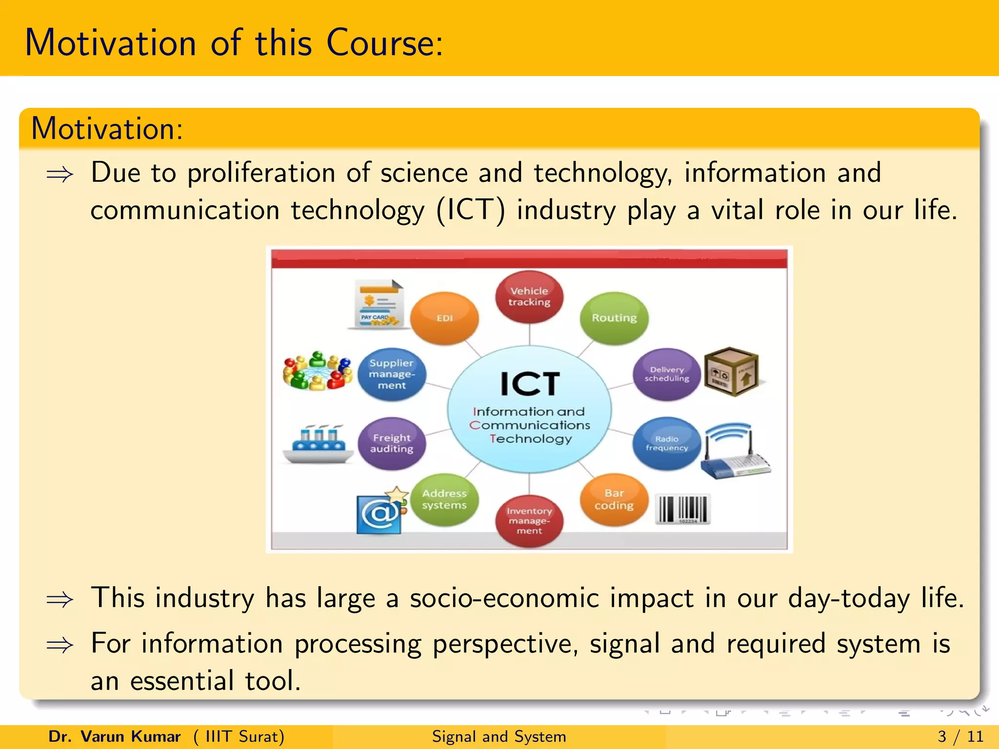 Introduction to signal and system | PDF