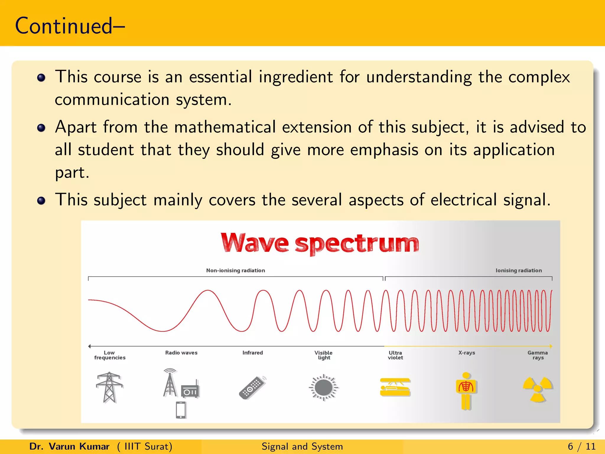 Introduction to signal and system | PDF
