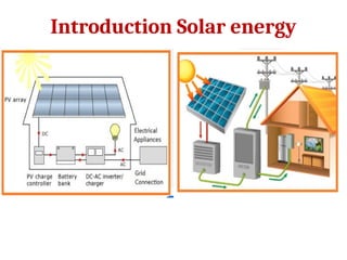 Introduction Solar energy. New generation batteries. | PPT