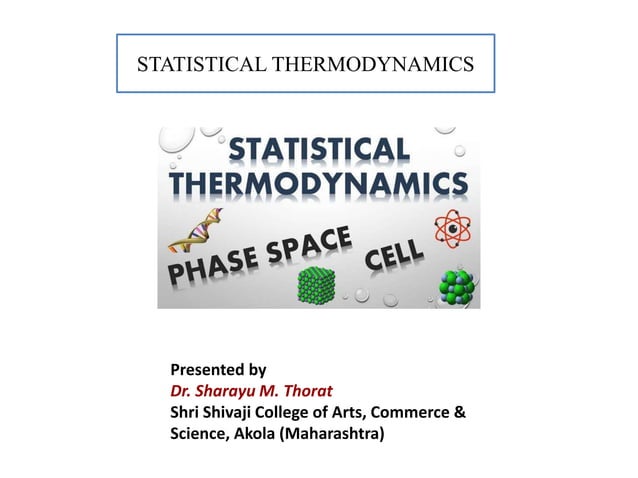 Introduction statistical thermodynamics.pptx