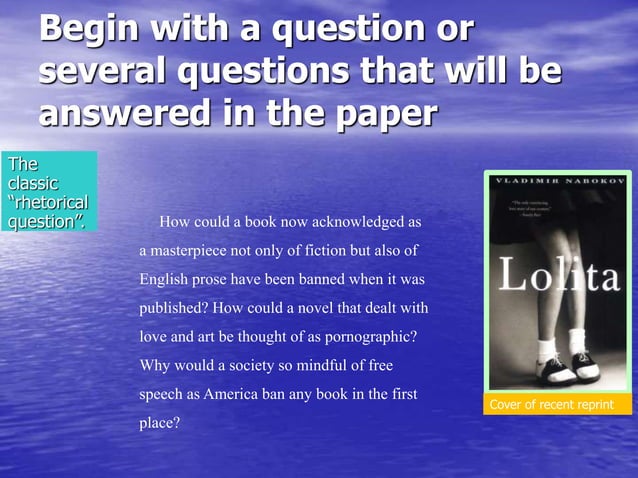 Five Sexy Introduction Strategies for College Papers | PPT