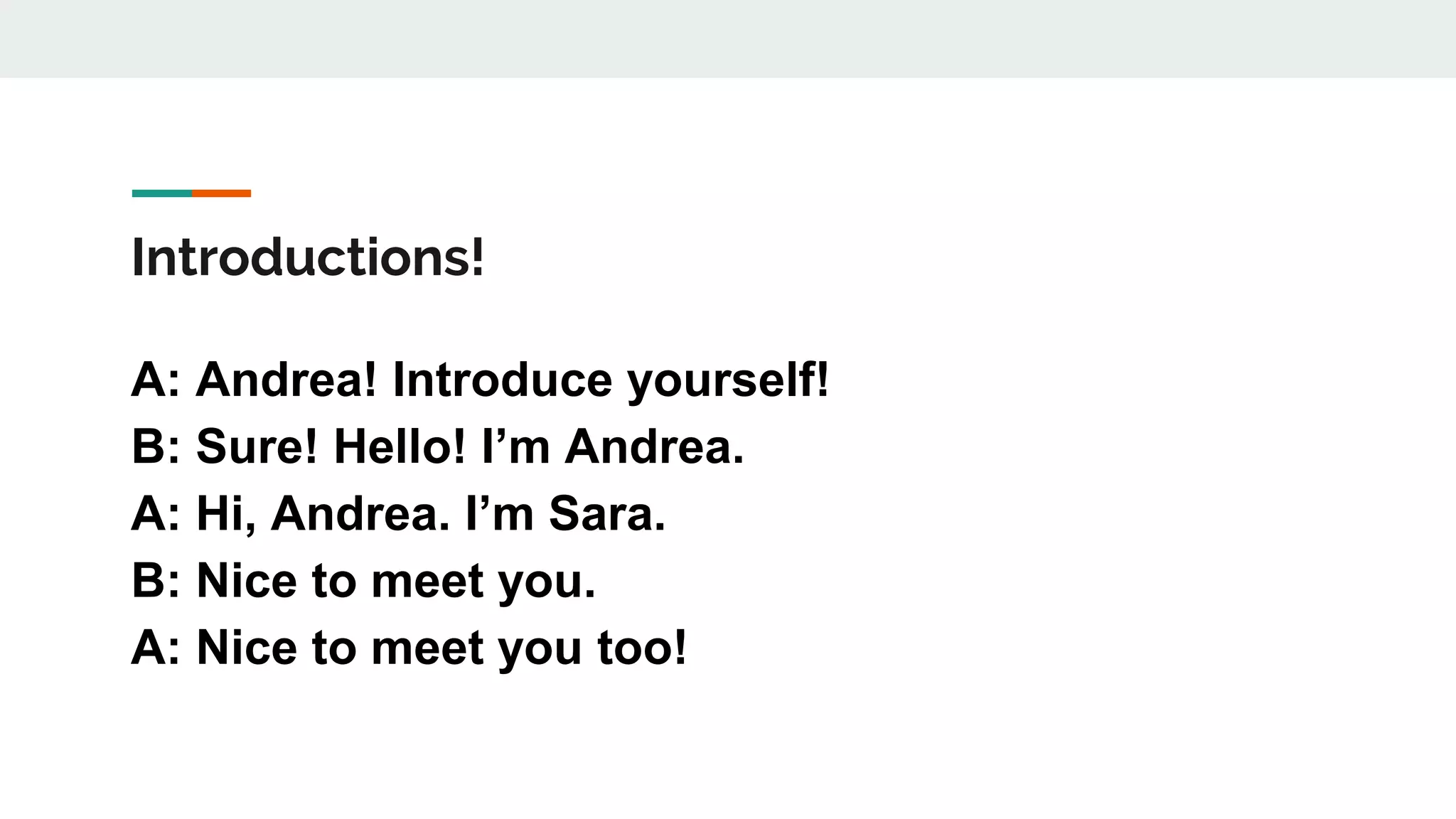 Introductions vocabulary | PPT