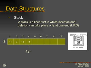 Introductiont To Aray,Tree,Stack, Queue | PPT