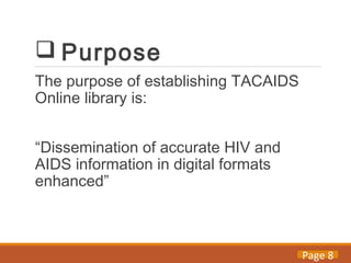 Introduction tacaids digital library | PPT