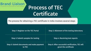 TEC Consultant in India | We Make the Process Easy | PDF