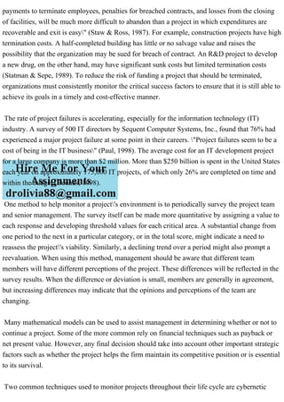 Introduction Termination of a project is inevitable, but how it .pdf