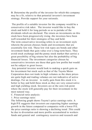 IntroductionThe company that has been researched is the Toyota .docx