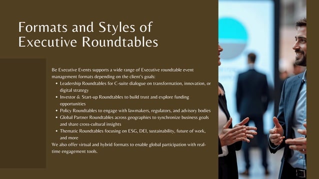 Introduction The Power of Executive Conversations | PPT