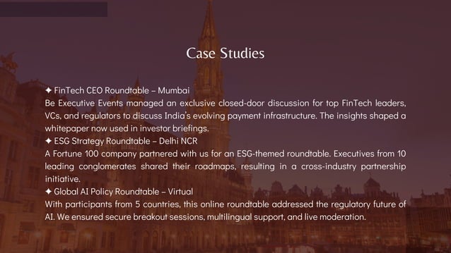 Introduction The Power of Executive Conversations | PPT