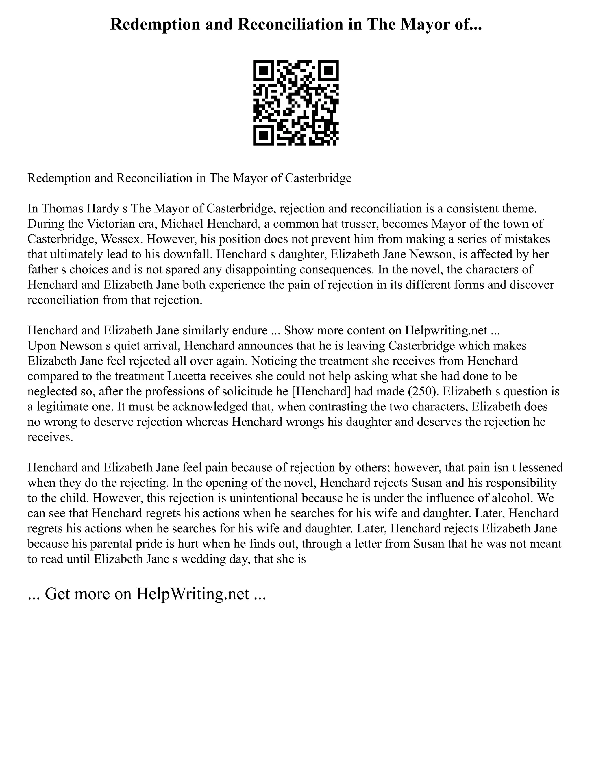 Introduction Thesis Essay Example - Thesis Title Ideas | PDF