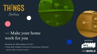 Introduction thinkathon ThingsCon Salon Eindhoven | PDF