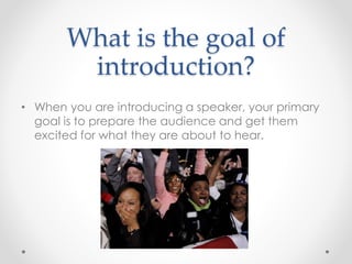 Tips on Introducing Speakers | PPTX