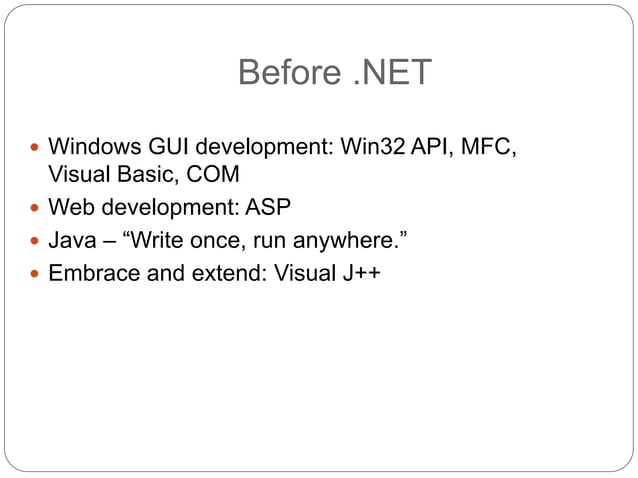 Introduction to .NET by QuontraSolutions | PPT