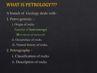 Igneous Rock | PPTX
