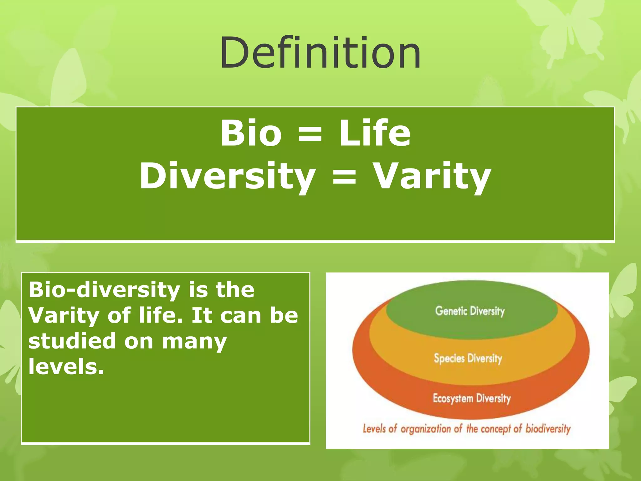 Introduction to Biodiversity | PPT