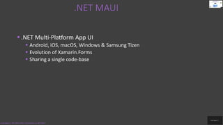 Introduction to .NET MAUI | PPTX