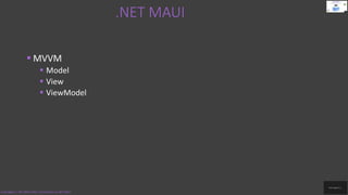 Introduction to .NET MAUI | PPTX