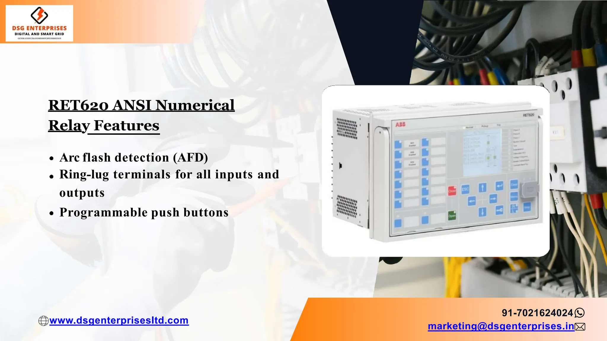 Introduction to ABB Transformer Protection and Control RET620 ANSI ...