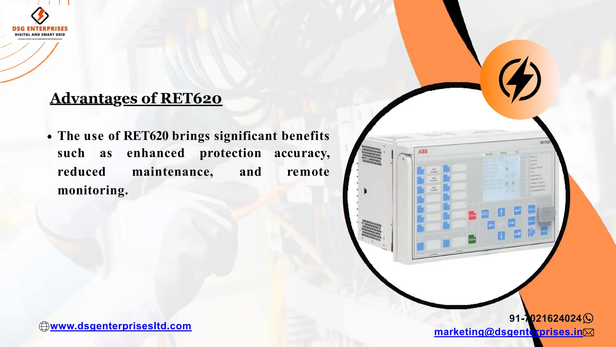 Introduction to ABB Transformer Protection and Control RET620 ANSI ...
