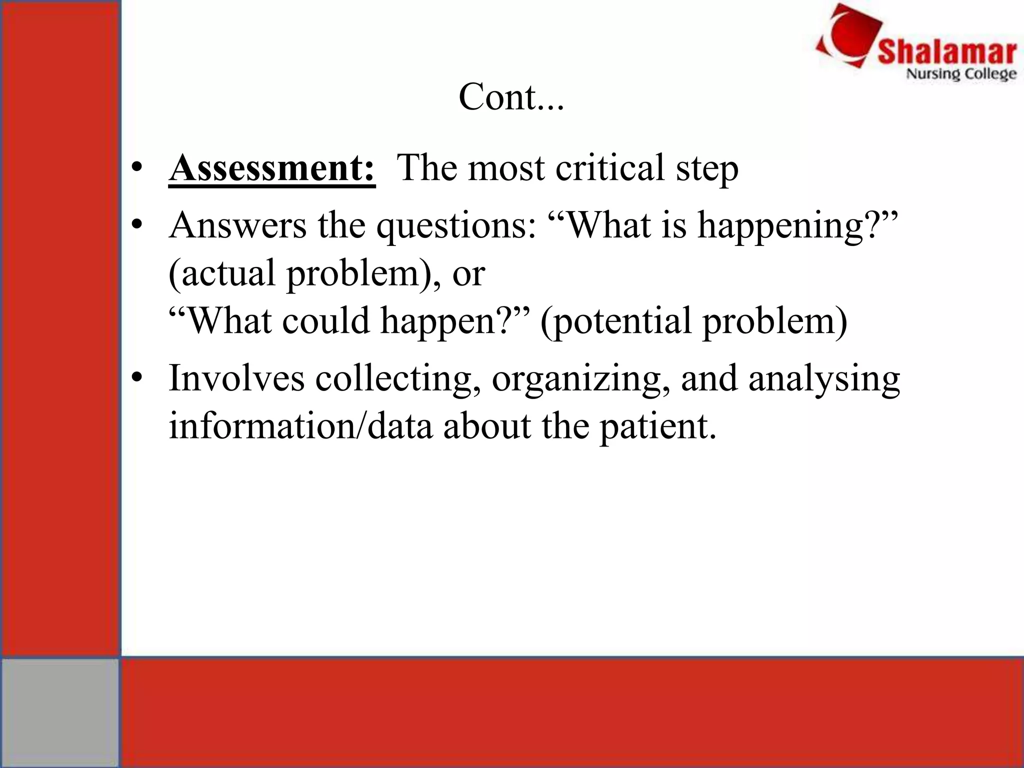 Health Assessment Concepts | PPT