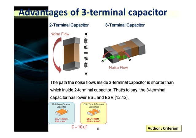 Introduction to 3 terminal capacitor | PDF | Consumer Electronics ...