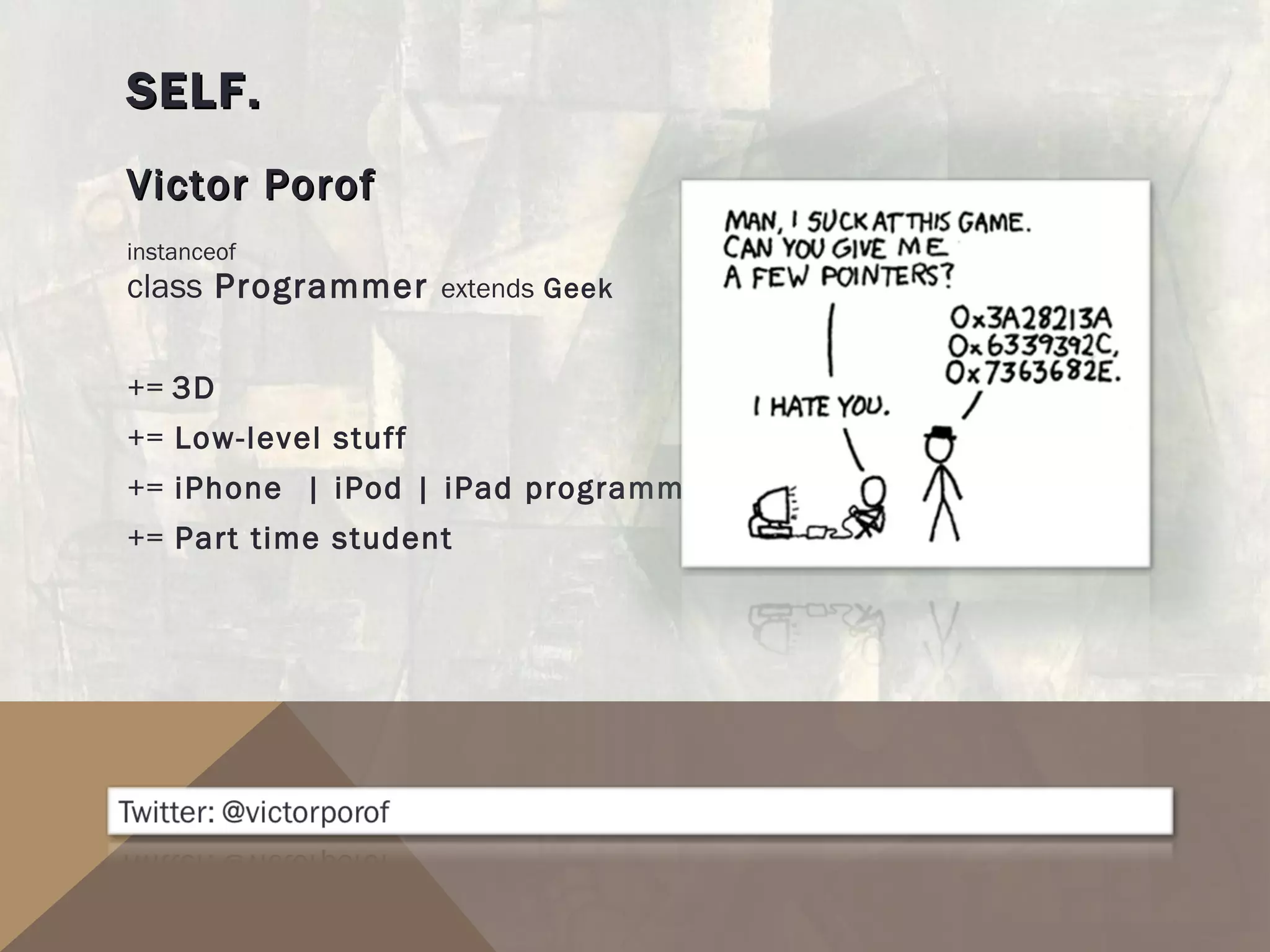 Introduction to 3D and shaders | PPT