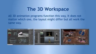 Introduction to 3D Animation | ODP