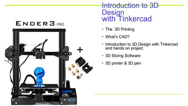 Introduction to 3D Printing with Tinkercad -Pustaka Negeri Sarawak | PPT