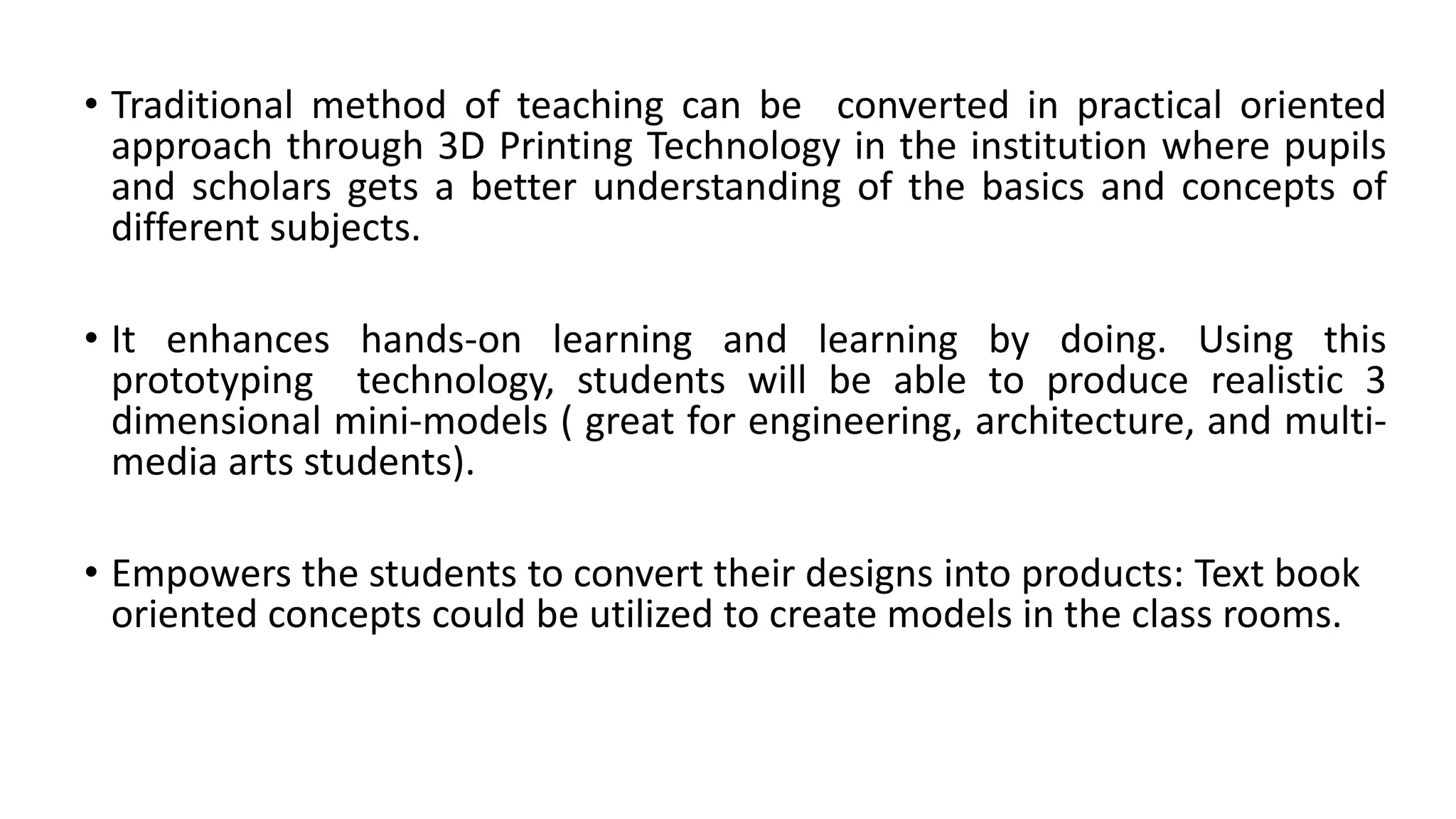 Introduction to 3D printing | PPTX