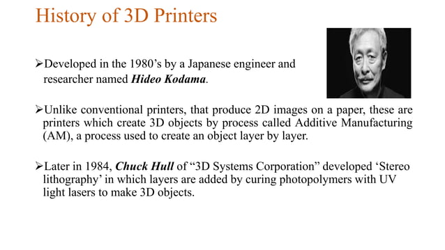 Introduction to 3D printing | PPTX | 3-D Graphics | Computer Software ...