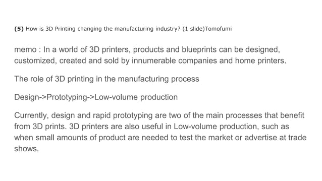 Introduction to 3d printing | PPT