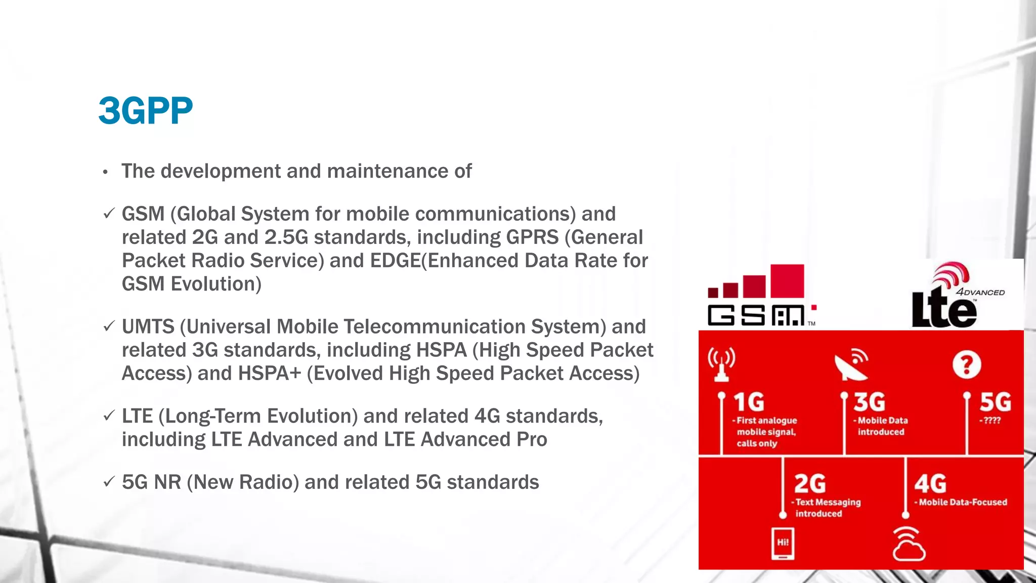 Introduction to 3GPP and LTE standardization | PPT