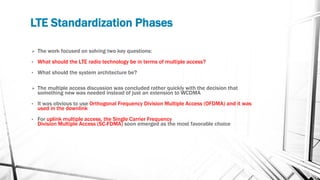 Introduction to 3GPP and LTE standardization | PPT