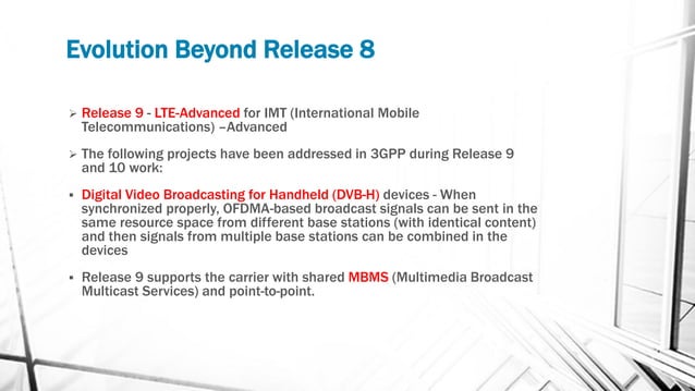 Introduction To 3gpp And Lte Standardization Ppt
