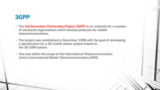 Introduction to 3GPP and LTE standardization | PPT