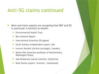 Introduction to 5G, updates and effects. | PPTX