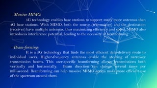 Introduction to 5g technology | PPTX