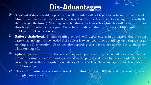 Introduction to 5g technology | PPTX