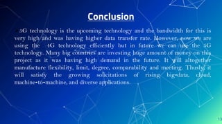 Introduction to 5g technology | PPTX