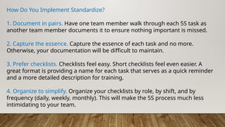 Introduction to 5S methodology from Japan | PPT