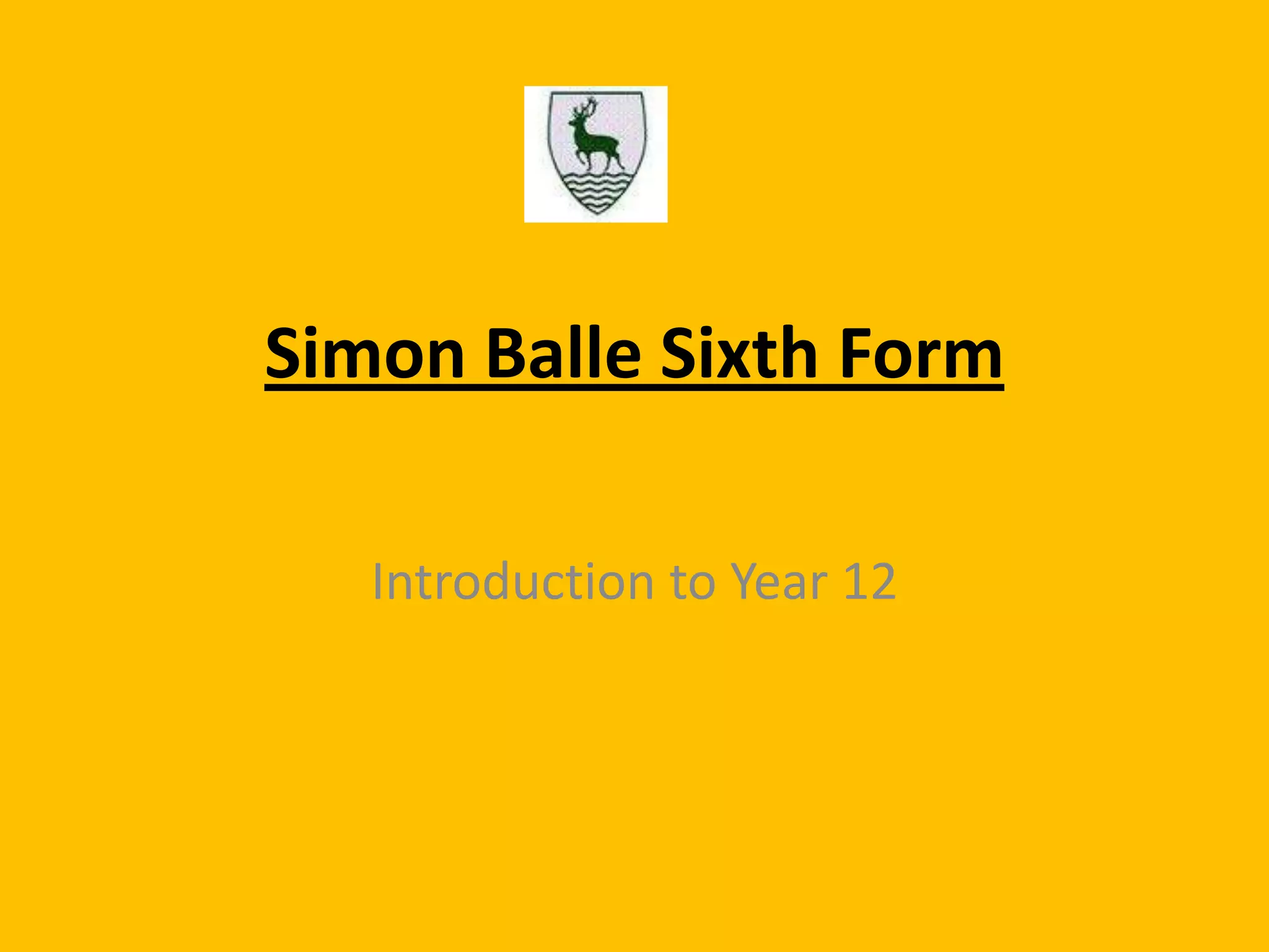 Introduction to 6th form tutor time | PPTX