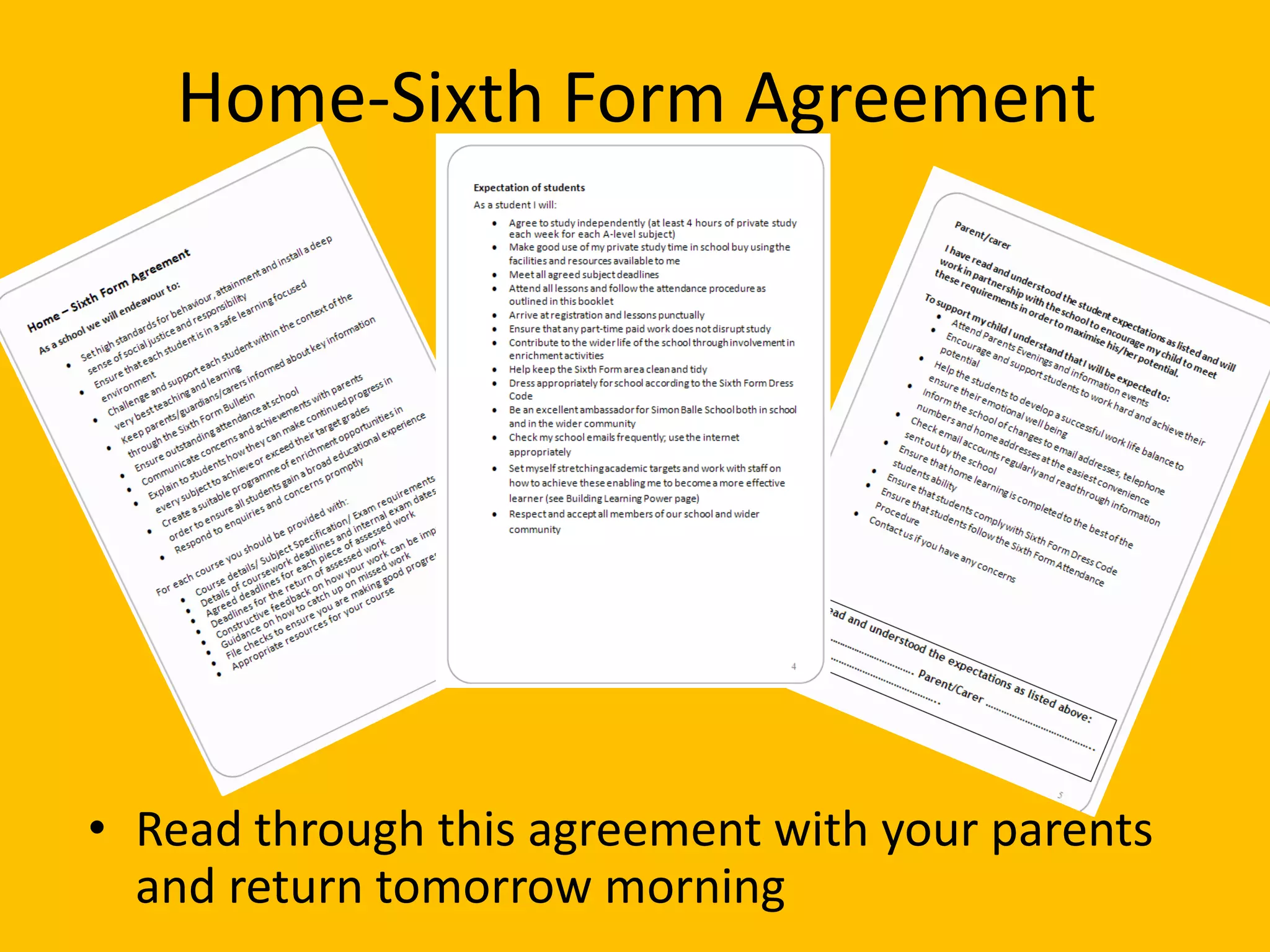 Introduction to 6th form tutor time | PPTX