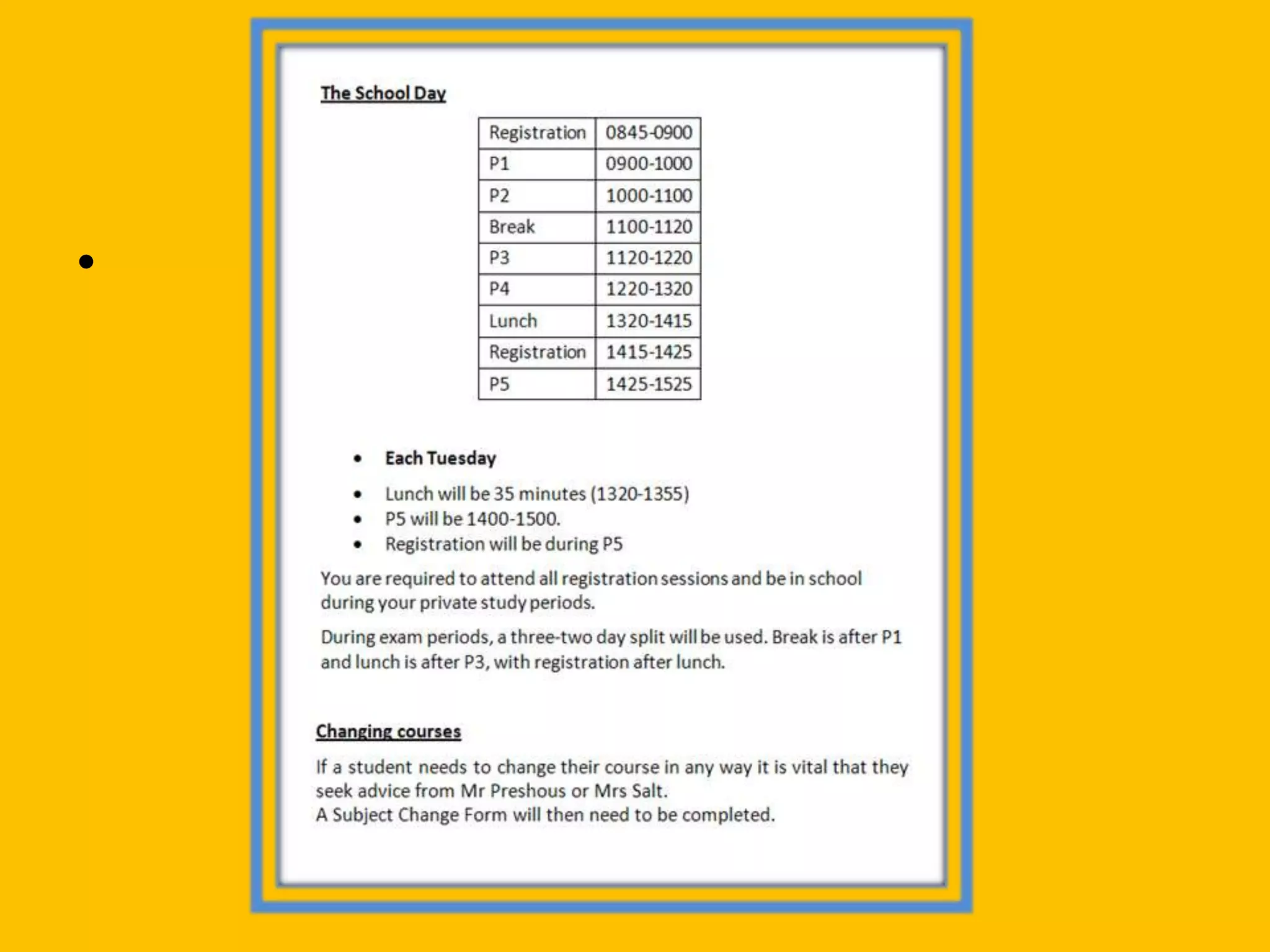 Introduction to 6th form tutor time | PPT