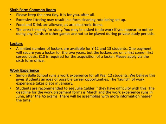 Introduction to 6th form tutor time | PPT