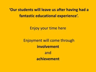 Introduction to 6th form tutor time | PPTX