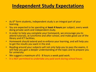Introduction to 6th form tutor time | PPTX